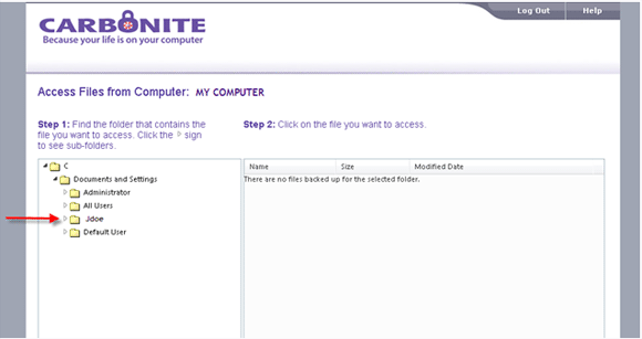 Carbonite Remote File Access Lets You Get Your Files From Anywhere