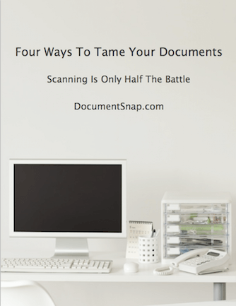DocumentSnap: Going Paperless And The Paperless Office