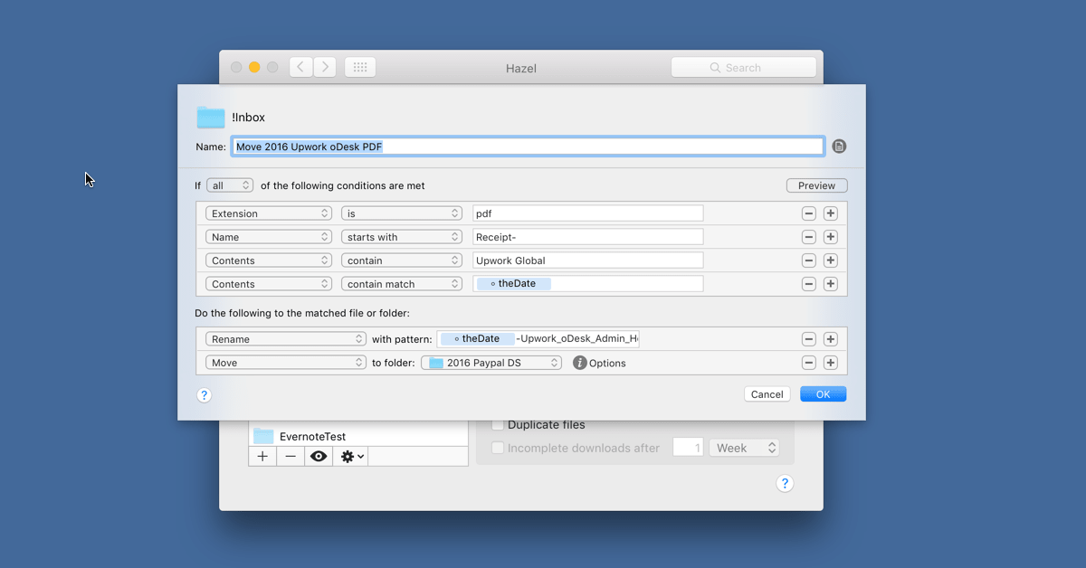 I Love The Hazel Preview Button